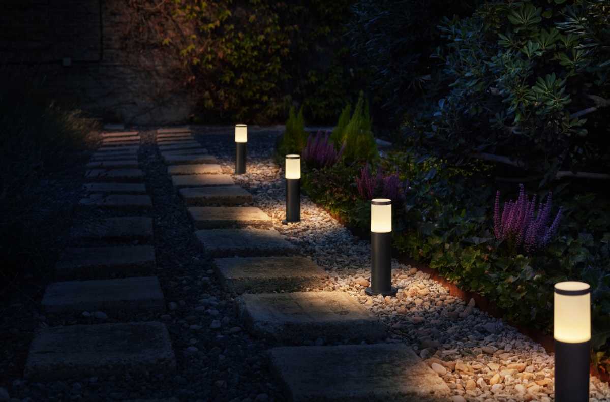 Philips Gardenlink 12V Utrecht LED-sokkel-Lys 6W 2700K, antrasitt ...