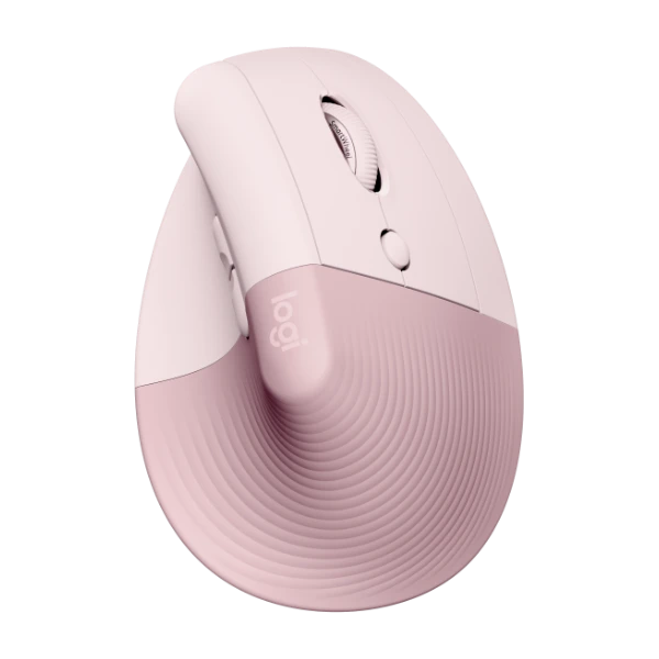 Logitech Lift Ergonominen Pystyhiiri, vaaleanpunainen - Power.fi