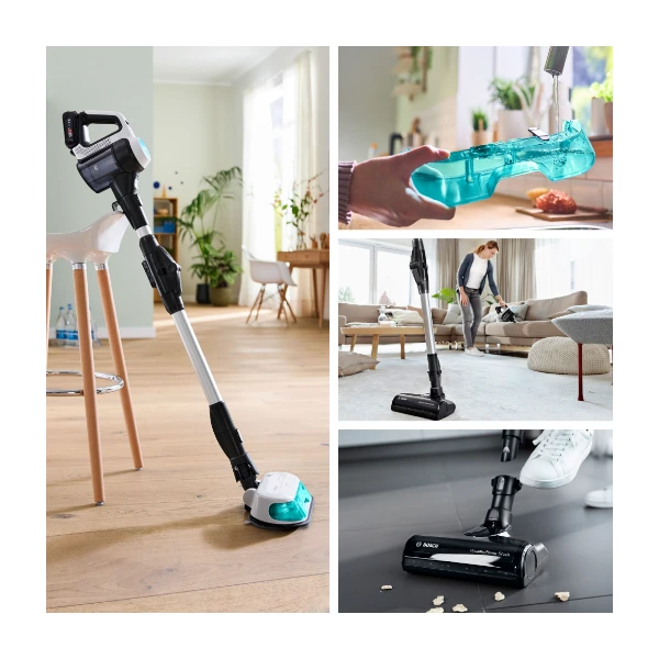 Bosch BCS71HYG3 Unlimited 7 Prohygienic Aqua ledningsfri støvsuger ...