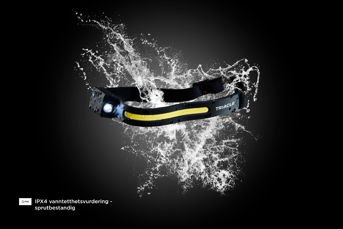 Triacle headlamp Dual LED-Lys 350 lumen - Power.no