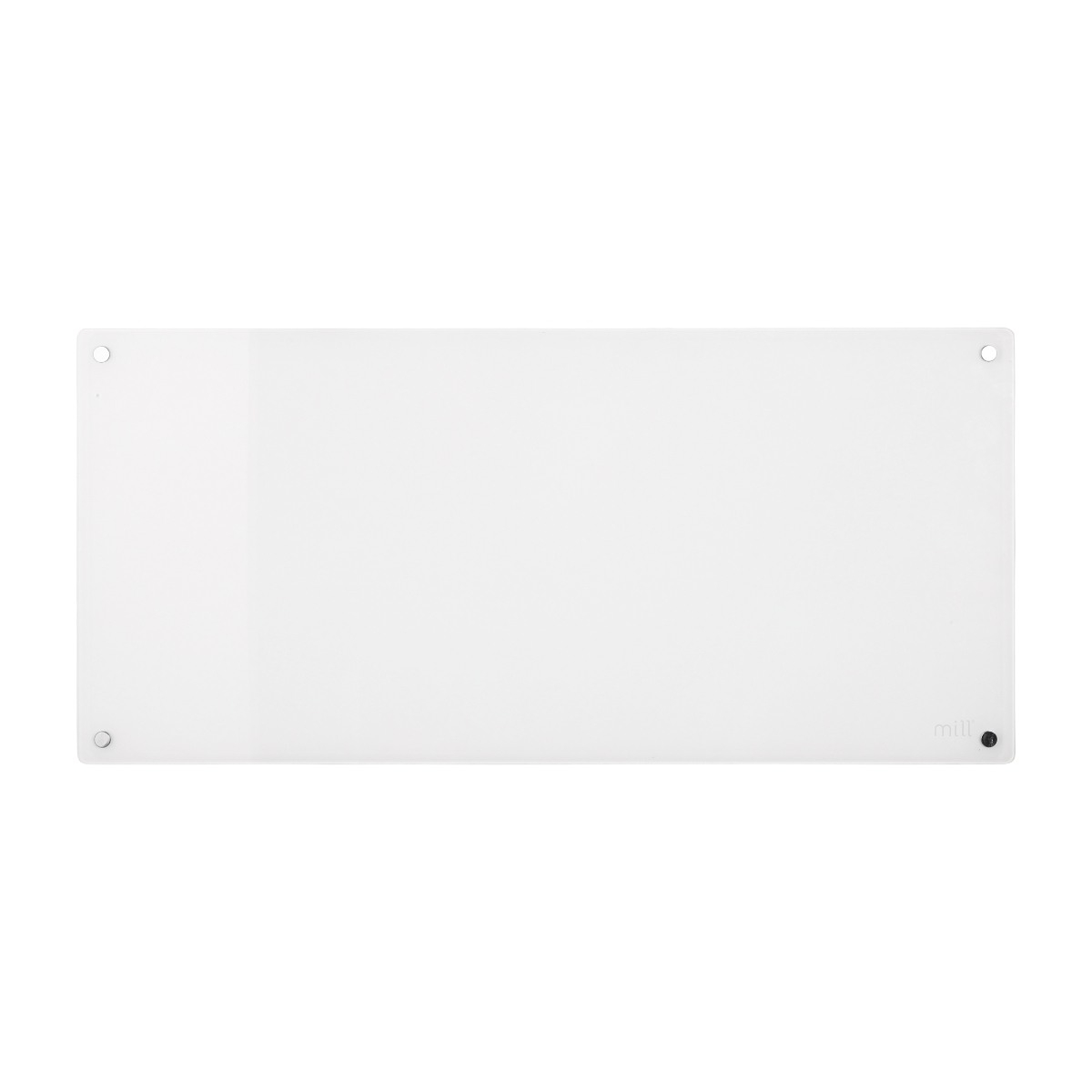 Mill glas 1000W WiFi elradiator - POWER.dk