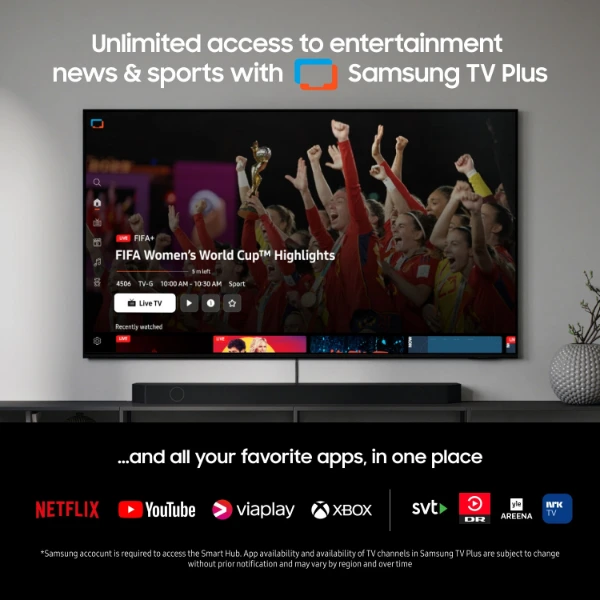 Samsung 43" 4K QLED TV TQ43Q67DBUXXC - Power.fi