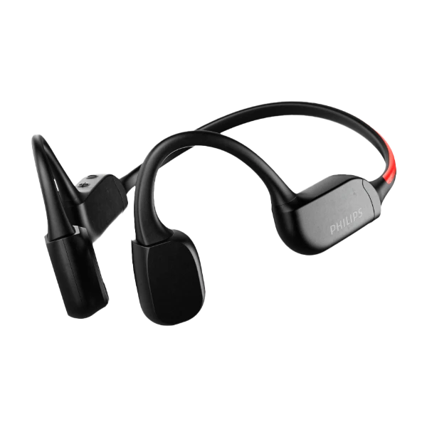Philips Go A7607BK Bone Conduction Hörlurar, svart - Power.se