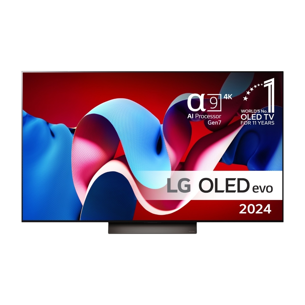 LG 55" OLED evo C4 4K TV OLED55C44LA - POWER.dk
