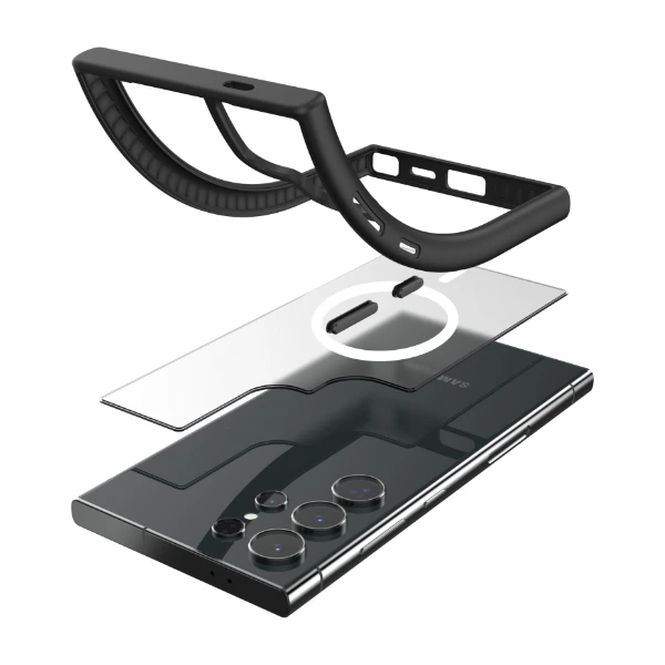 By Kris Samsung Galaxy S25 Ultra Drop deksel MagSafe, svart - Power.no