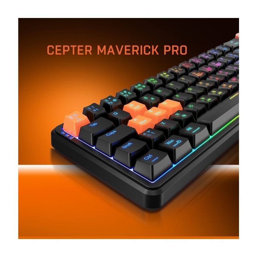 Cepter Maverick Pro Mini mechanical gaming keyboard - CEPTER