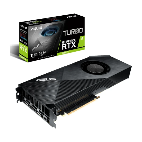 ASUS TURBO RTX 2080TI 11G GPU - POWER.dk
