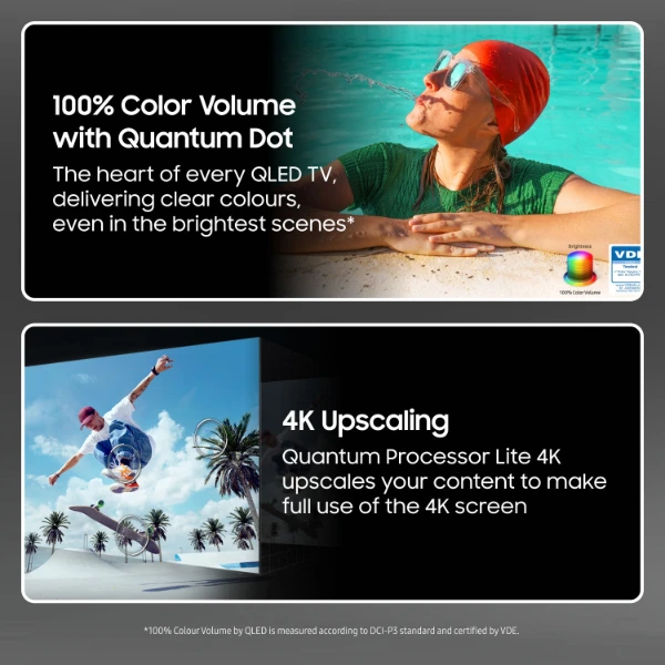 Samsung 43" 4K QLED TV TQ43Q67DBUXXC - POWER.dk