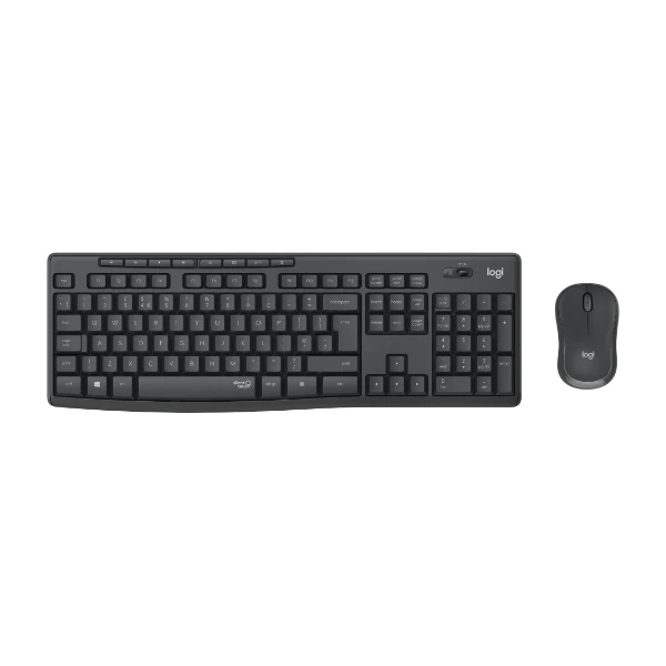 Logitech MK295 trådløst tastatur og mus, grafitgrå - POWER.dk