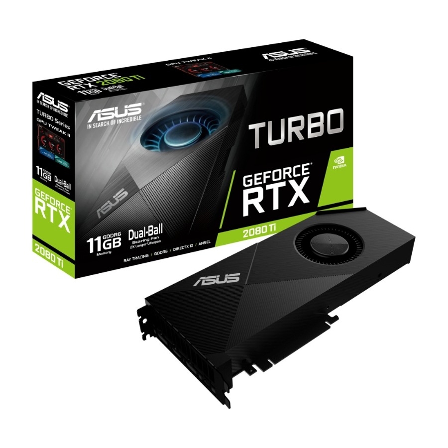 ASUS GEFORCE TURBO RTX 2080 TI 11 GB - Power.dk