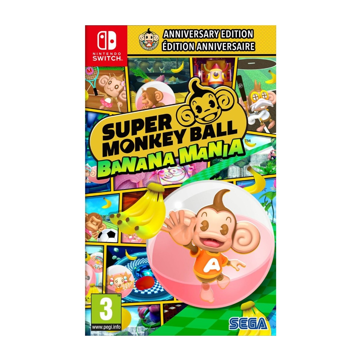 Super Monkey Ball: Banana Mania - Launch Edition (Nintendo Switch ...