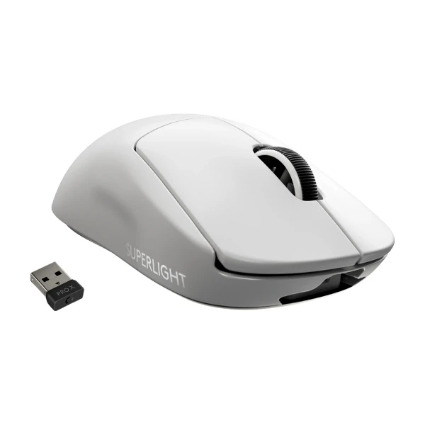 Logitech G PRO X Superlight 2 trådløs gaming mus, hvid - POWER.dk