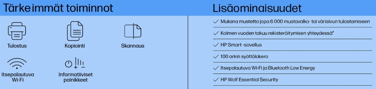 HP Smart Tank 5106 All-In-One-tulostin - Power.fi