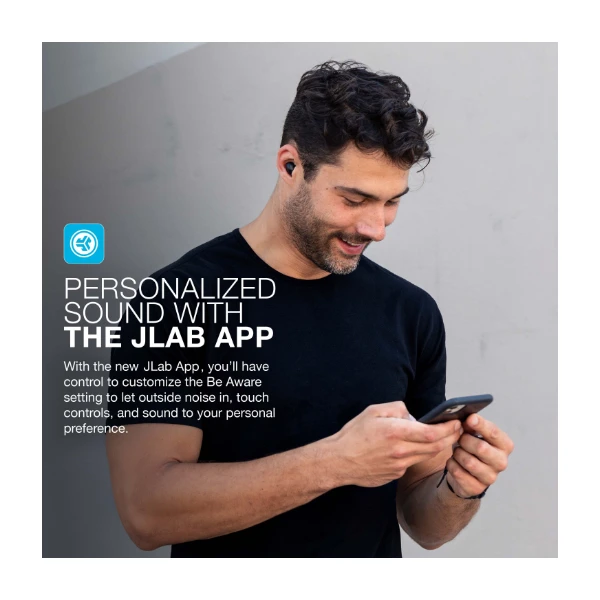 JLab JBuds Mini True Wireless ørepropper, svart - Power.no