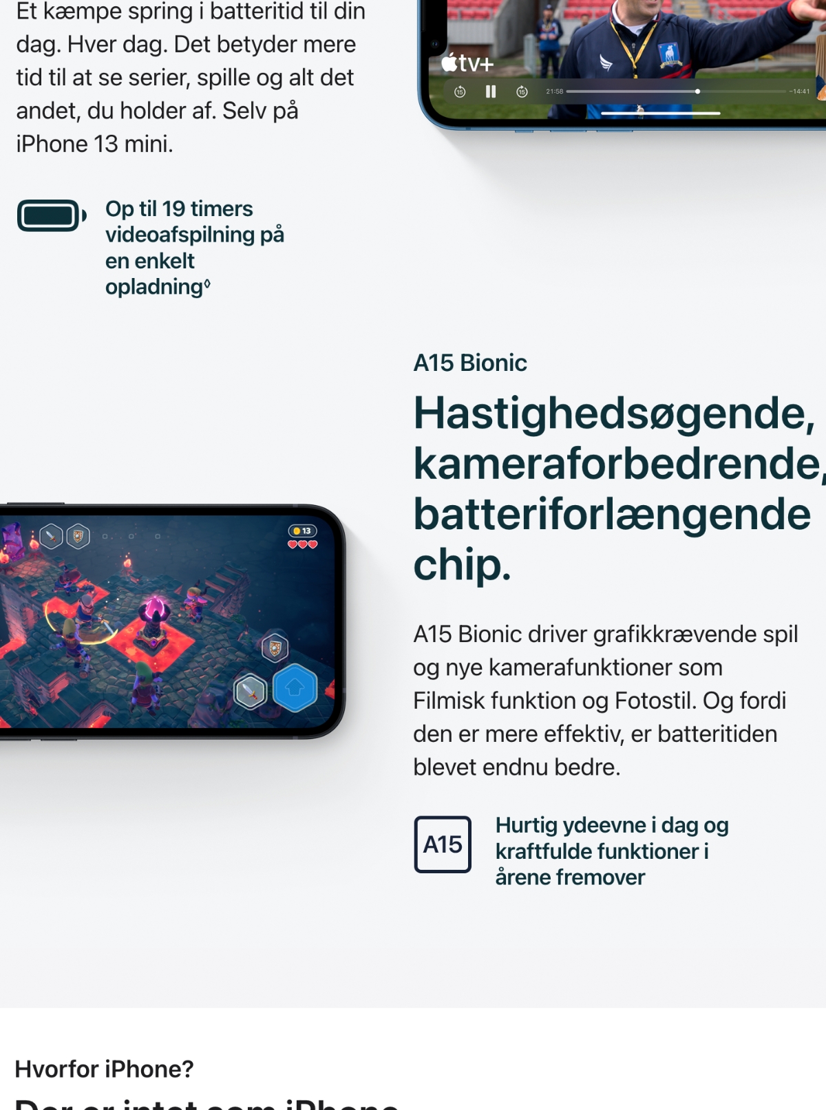 Apple iPhone 13 128 GB, Stjerneskær - POWER.dk