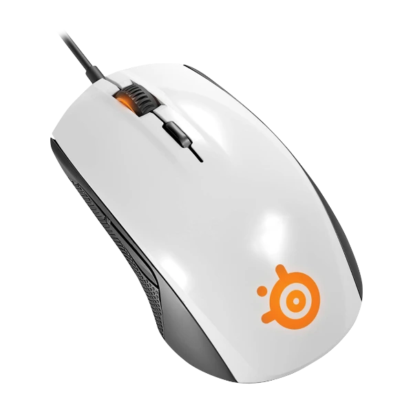 STEELSERIES RIVAL 300 MOUSE WHITE - POWER.dk