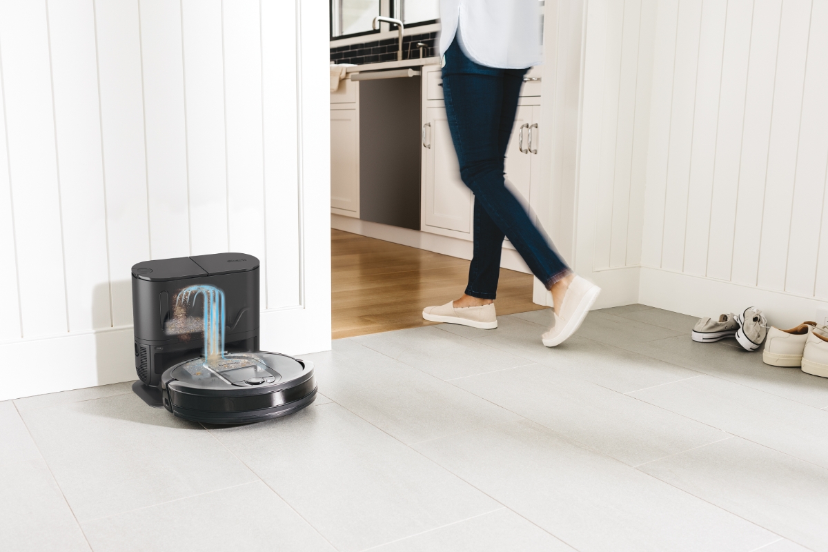 Shark Iq RV1000S robotti-imuri, harmaa - Power.fi