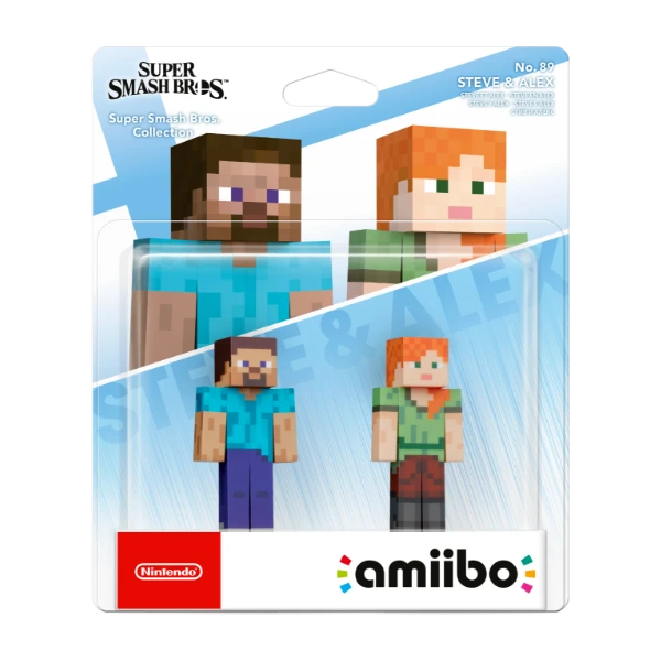Amiibo Steve & Alex (Super Smash Bros. collection) - Power.se