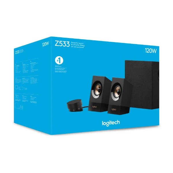 Logitech Z533 2.1 -kaiutinjärjestelmä - Power.fi