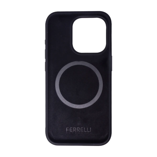 Ferrelli iPhone 15 Pro Max magnetisk Liquid silikon deksel, svart ...