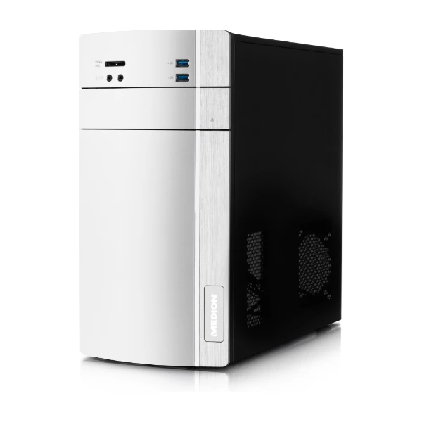 Medion Design P10 MD344, silver desktop pc - Power.no
