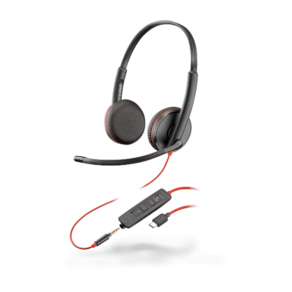 Poly, blackwire C3225 Stereo USB-C headset - Power.fi