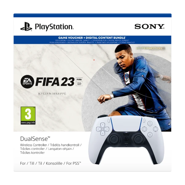 PLAYSTATION 5 DUALSENSE WIRELESS CONTROLLER - FIFA 23 BUNDLE - Power.dk