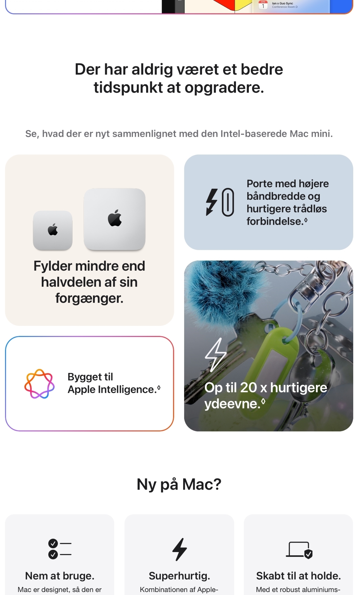 Apple Mac Mini (2024, M4) 16/256 GB - POWER.dk