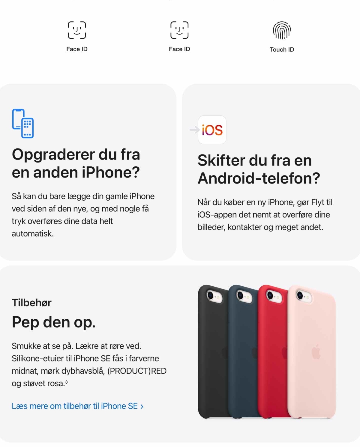 Apple iPhone SE 2022 64 GB, Midnat - POWER.dk