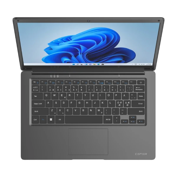 Cepter Pixel 14" bærbar PC, Gun Metal - Power.no