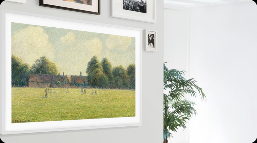 Samsung 50" The Frame 2024 4K QLED TV TQ50LS03DAUXXC - POWER.dk