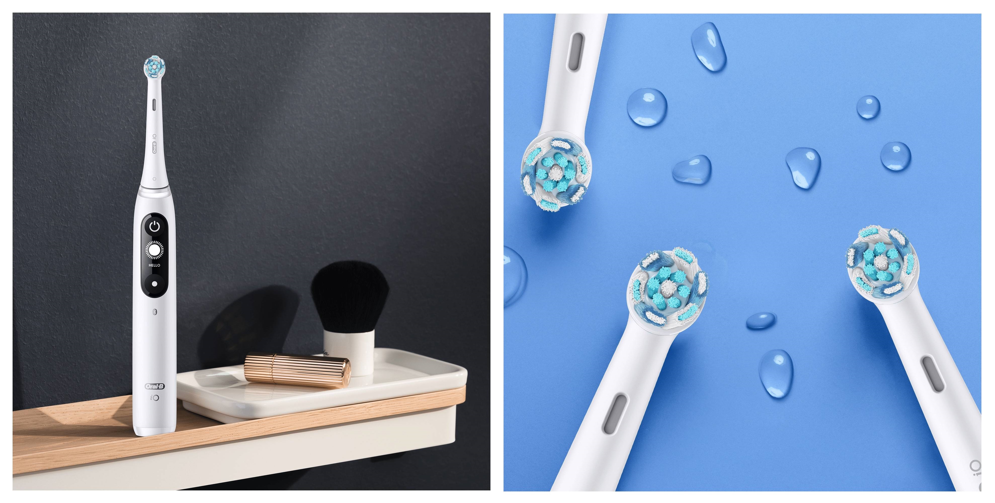 Oral-B iO Series 7S sähköhammasharja, Alabaster white - Power.fi