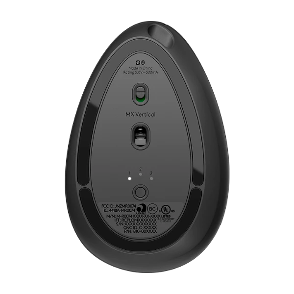 Logitech MX Vertical trådløs mus - POWER.dk