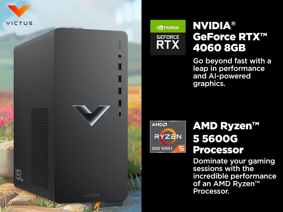 HP Victus 15L TG02-0030no -pöytäkone - Power.fi