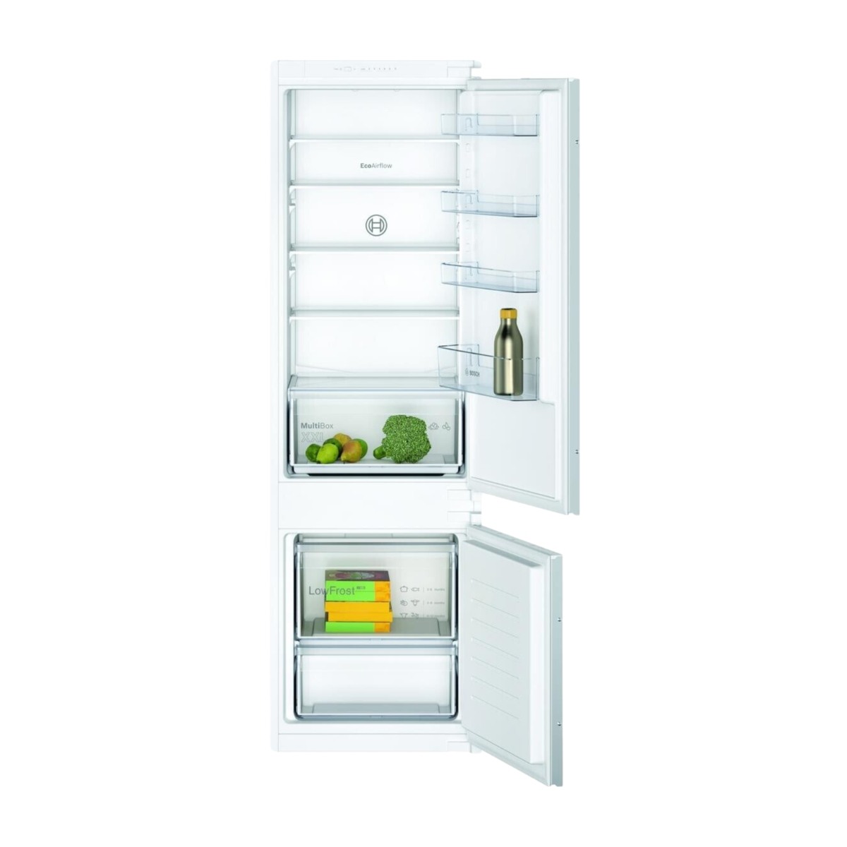 Bosch Serie 2 KIV87NSF0 integreret kølefryseskab - POWER.dk