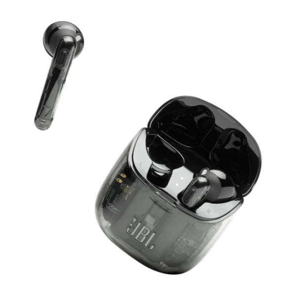 JBL Tune 225 True Wireless -kuulokkeet Ghost, black - Power.fi