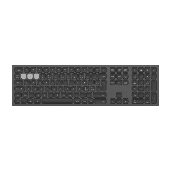 Dacota Platinum Dual Mode trådløst tastatur I300D, sort - Power.dk