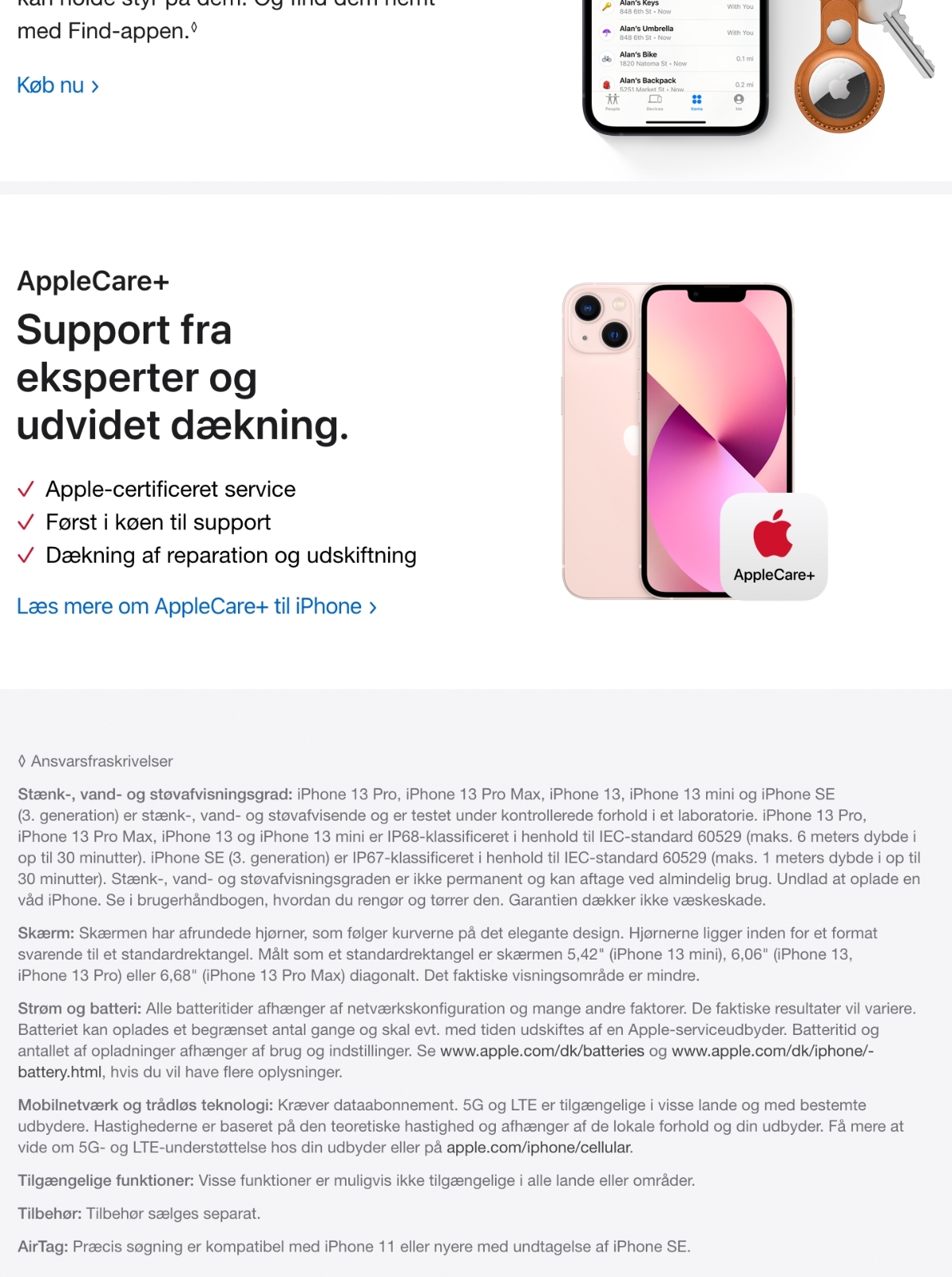 Apple iPhone 13 128 GB, Stjerneskær - POWER.dk