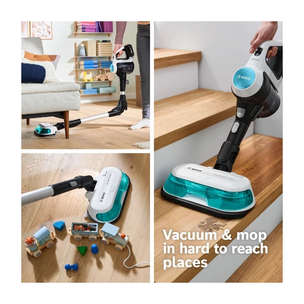Bosch BCS71HYG3 Unlimited 7 Prohygienic Aqua ledningsfri støvsuger ...