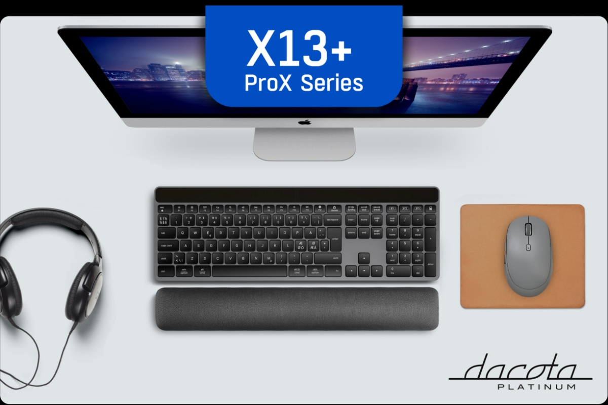 Dacota Platinum ProX Series X13+ trådlöst tangentbord - Power.se
