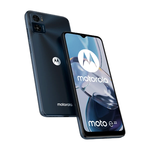 Motorola moto e22 64 GB, Astro Black - Power.no