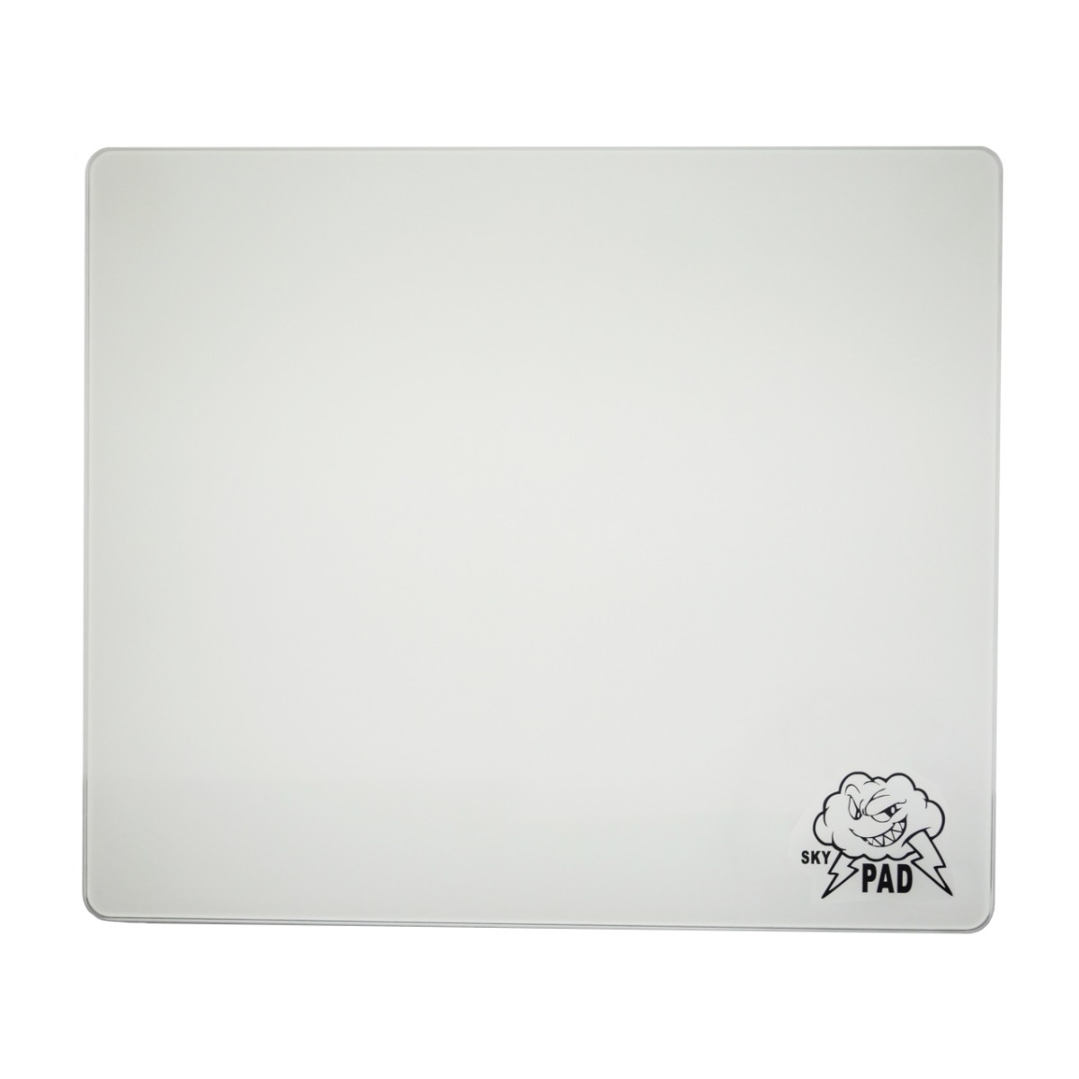SKYPAD GLASS 2.0 HVIT MUSEMATTE - Power.no