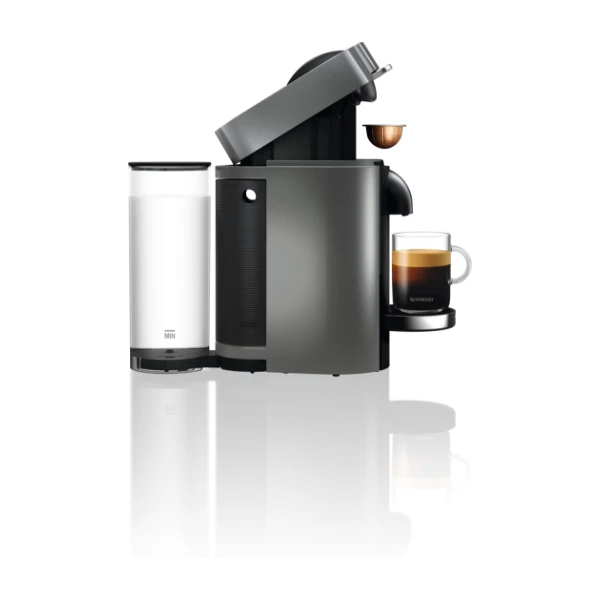 Nespresso Vertuo Plus Deluxe kapselmaskine By Delonghi, grå - POWER.dk