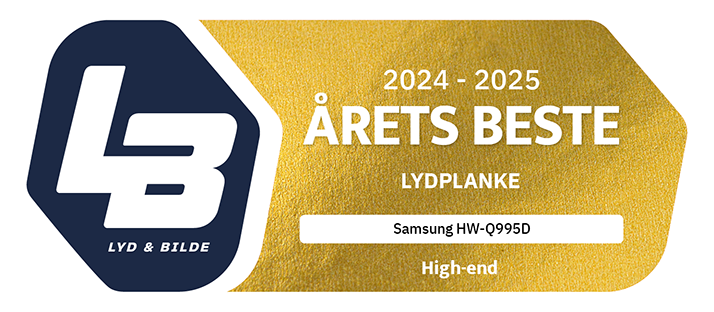 Samsung HW-Q995D/XE Dolby Atmos lydplanke - Power.no